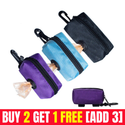 Pet Dispenser Waste Dog Poo Puppy Pick-Up Bags Travel Poop Bag Holder ...
