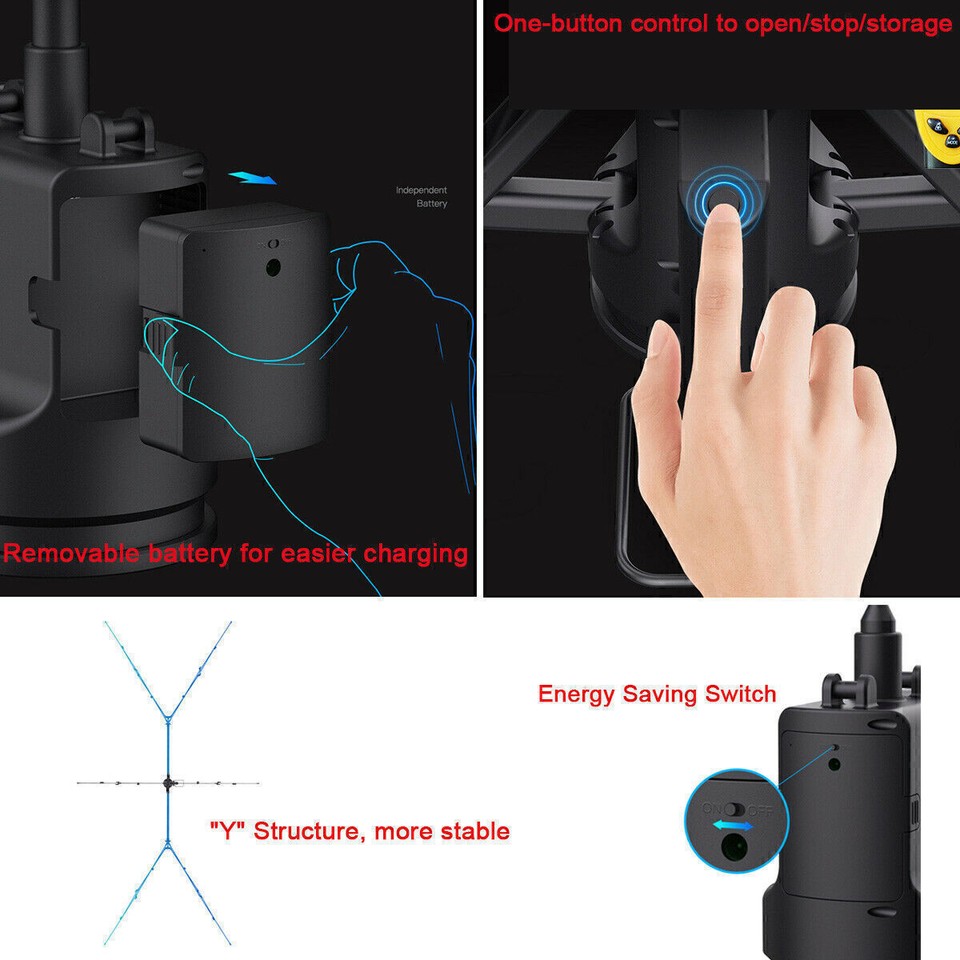 Anti-snow Protection Car Umbrella Tent Sun Rain Snow Shade Roof Cover ...