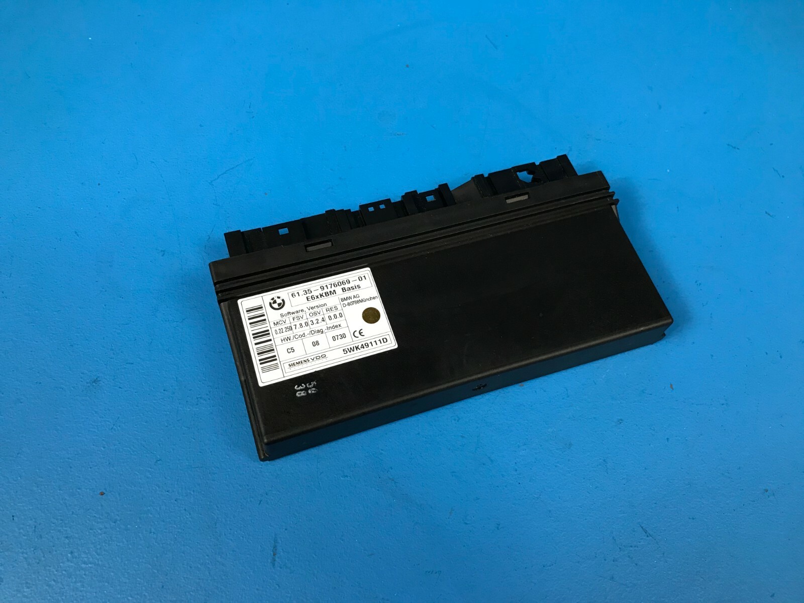 08-10 BMW E60 E63 E64 528I 530I 535I 550I 650I 650CI GATEWAY BODY ...