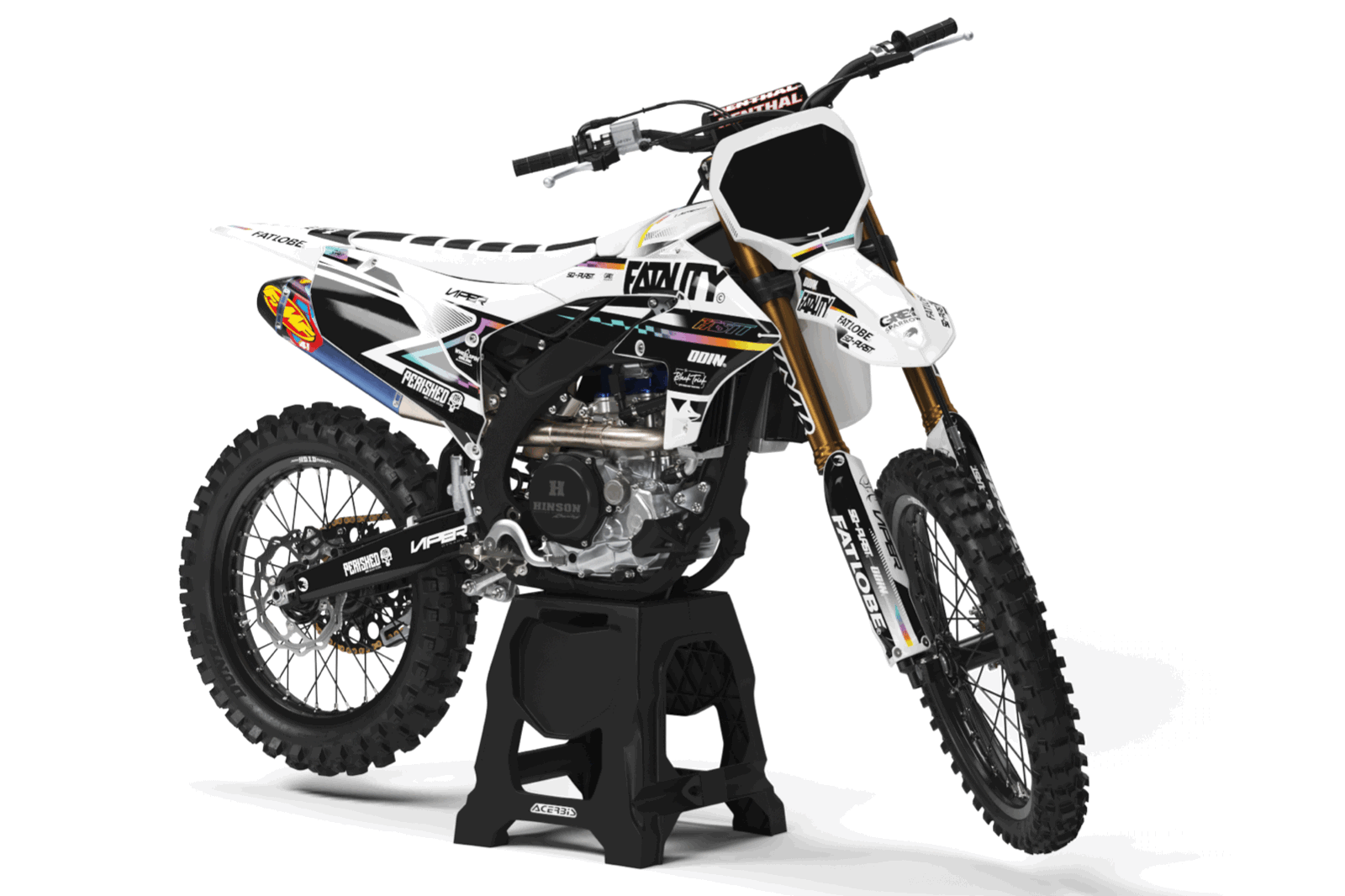 FITS YAMAHA YZ450F 2023/2024 YZ250F 2024 graphic kit declas stickers ...