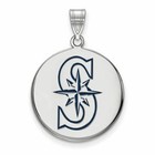 SS MLB Seattle Mariners Large Enamel Disc Pendant | eBay