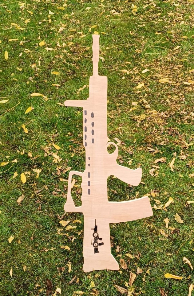 8x Wooden L98 A2 Cadet GP Rifle Dummy Rifles for 233 ACF | eBay UK