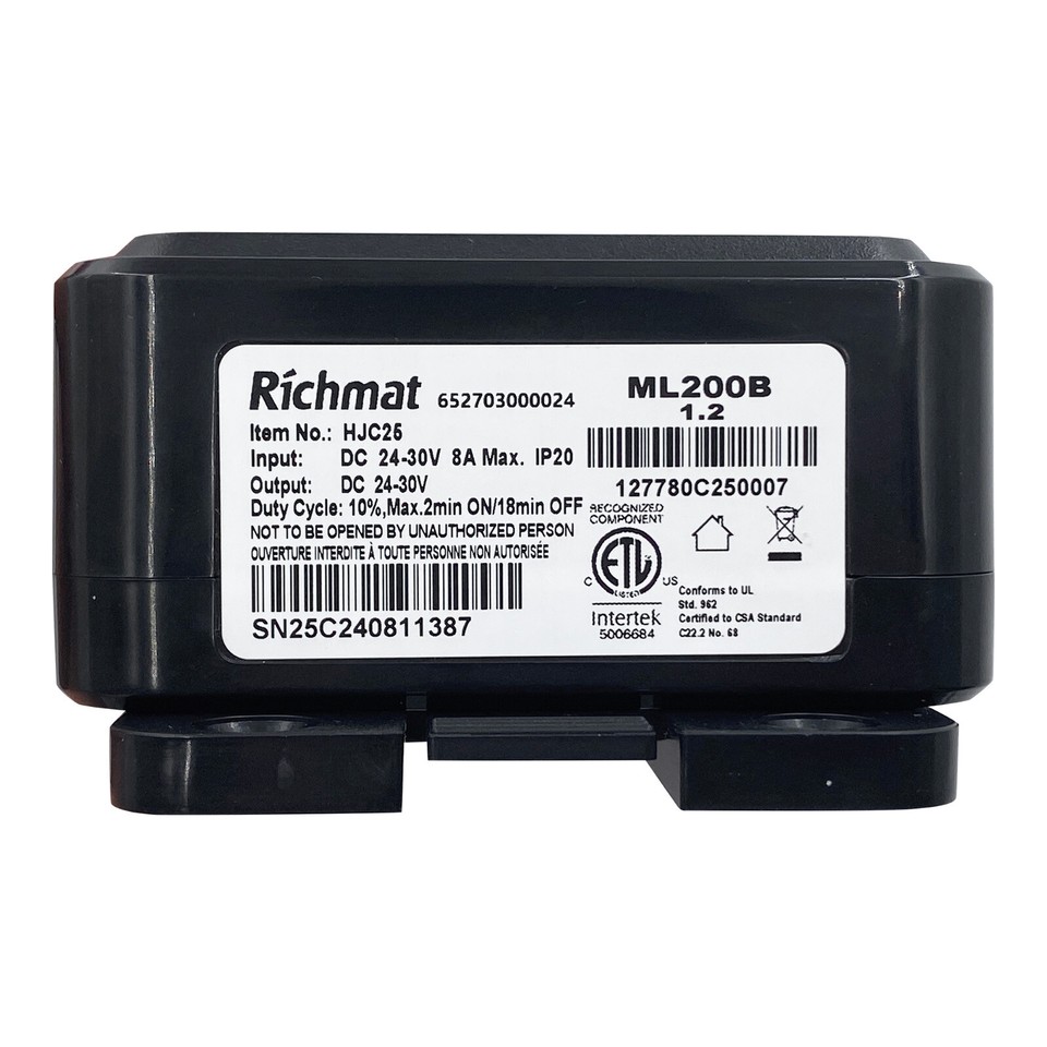 Richmat Model HJC25 Control Box Replacement for Adjustable Bed Base 6 ...