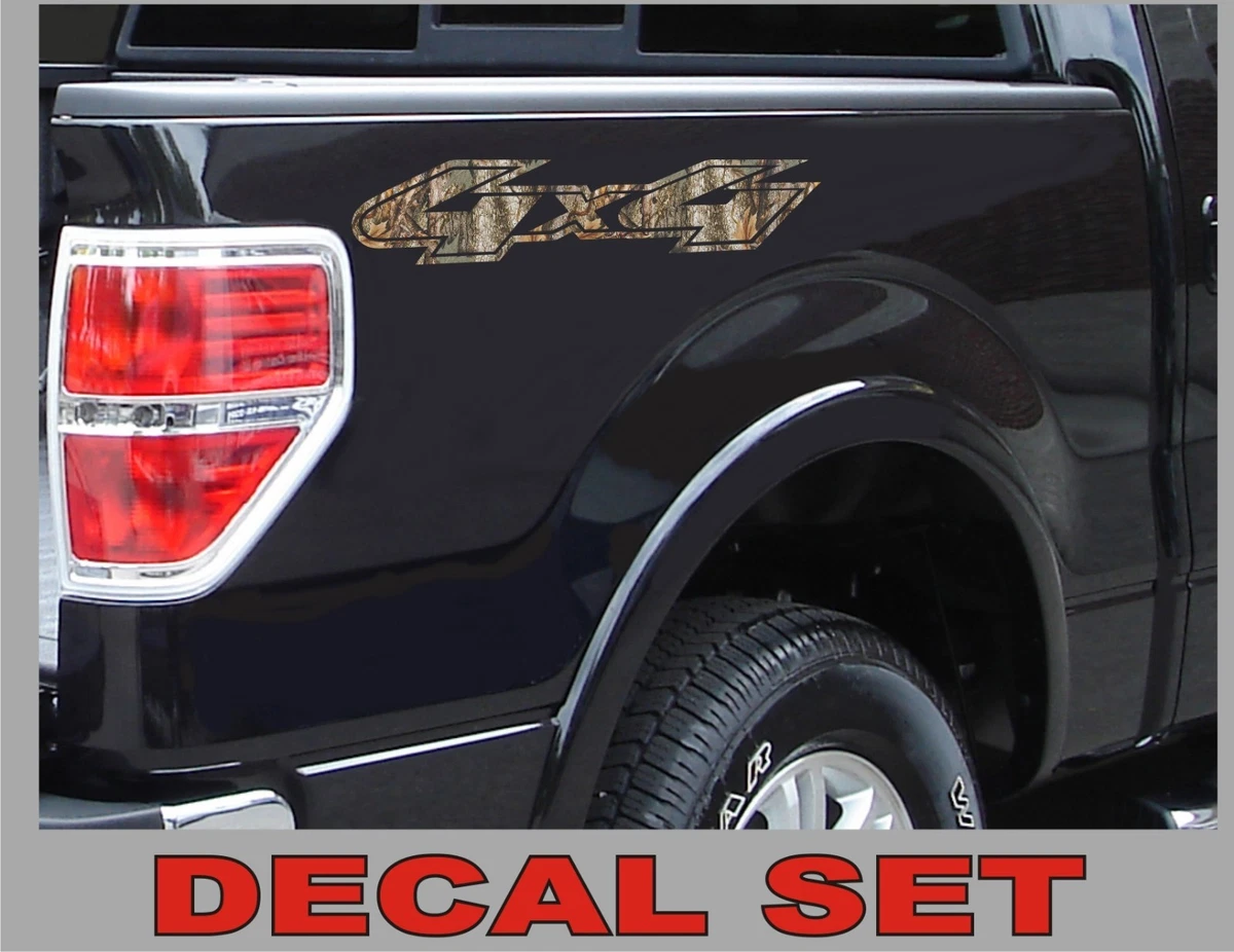 Realtree Camo Truck Decals