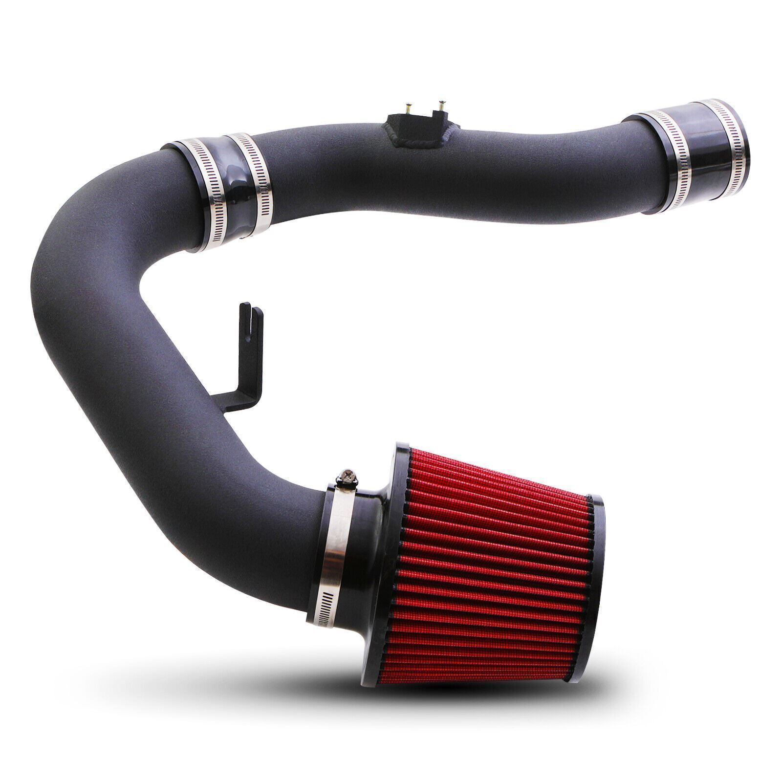 BLACK COLD INTAKE AIR FILTER INDUCTION KIT FOR SUBARU IMPREZA GDA ...