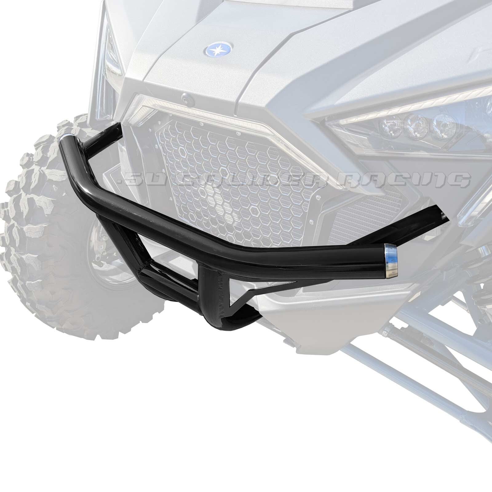 Polaris RZR Pro Front Bumper Black Fits 2020 2021 Tube Guard 50 Caliber ...