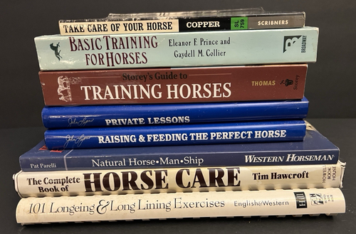 Horse Equestrian Books Riding Training Natural Horsemanship Care Health ...
