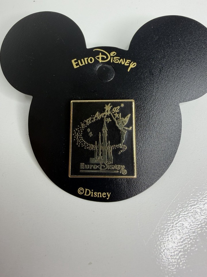 DLRP 1992 EuroDisney Castle Tinker Bell 12 AVRIL 92 Euro Disney Pin | eBay