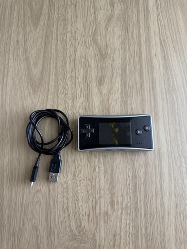 Nintendo GameBoy Micro Console Black & Silver - AUTHENTIC & TESTED | eBay