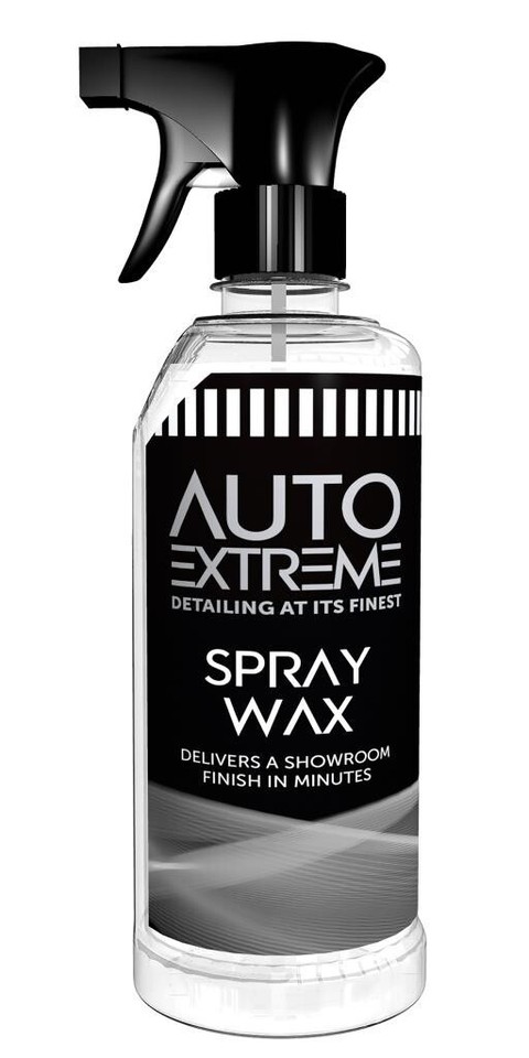 720ML WAX SPRAY CAR WASH WATERLESS SHOWROOM WASH CLEANER WAX SHINE ...