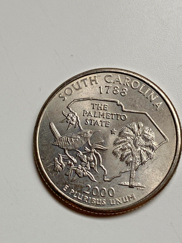 2000-P South Carolina 1788,"Stinger Tail" Error Washington Quarter | eBay