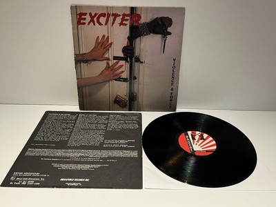 Exciter ‎– Violence & Force LP 1984 Megaforce Banzai Records ‎– BRC ...