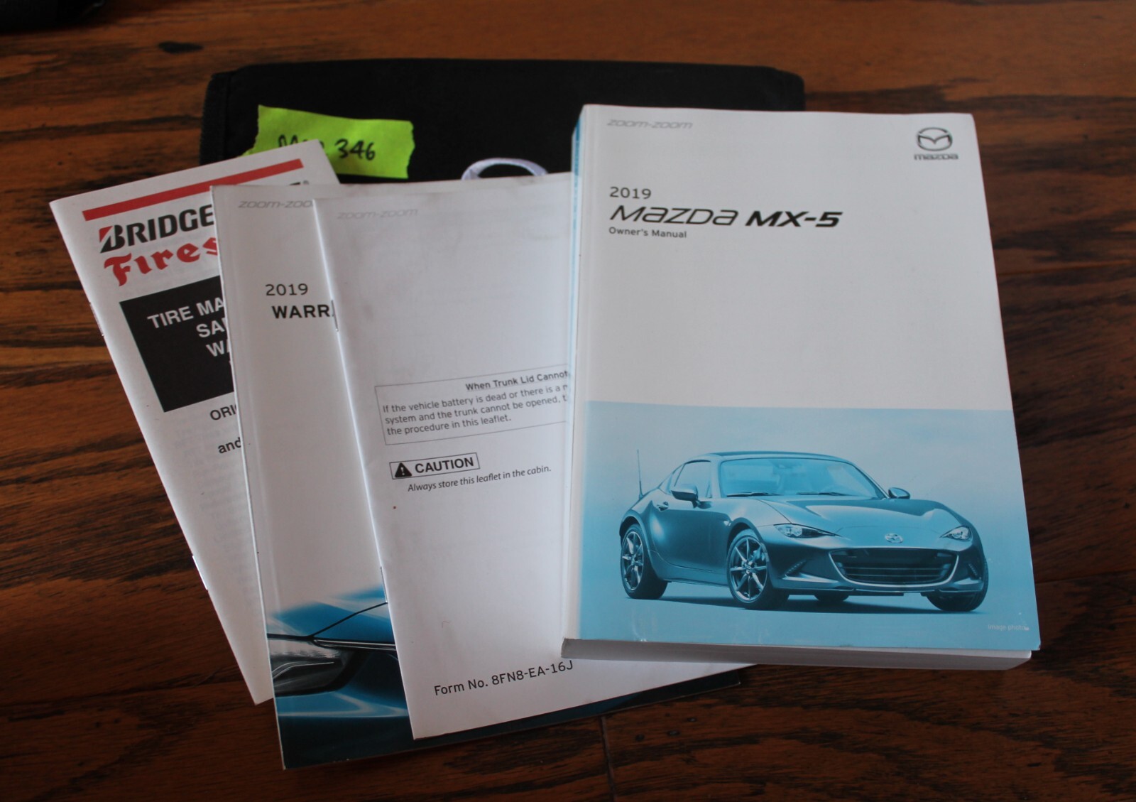 2019 Mazda Miata MX-5 owners manual With Case Sport Grand Touring Club ...