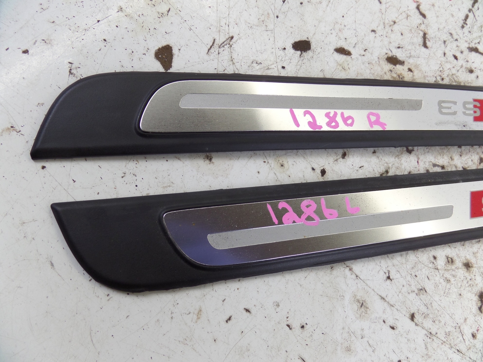 Audi S3 Door Sill Scuff Plate 8V 15-18 OEM 8V4 853 492 H A3 | eBay