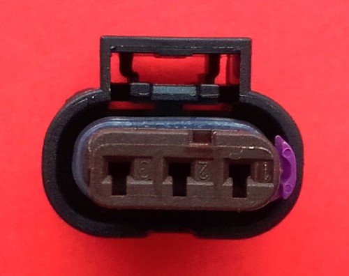 VAG 4H0973703A Flachkontaktgehäuse 3-poliger Buchse Stecker versiegelt ...