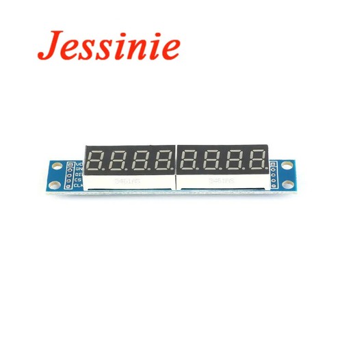 MAX7219 8-Digit LED Display Module for Arduino 7 Segment Serial Driver ...