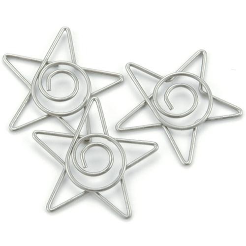 Creative Impressions Metal Spiral Star Paper Clips - 310199 for sale ...