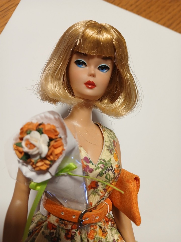 Vintage Barbie Reproduction Blonde American Girl BL Barbie Summer ...