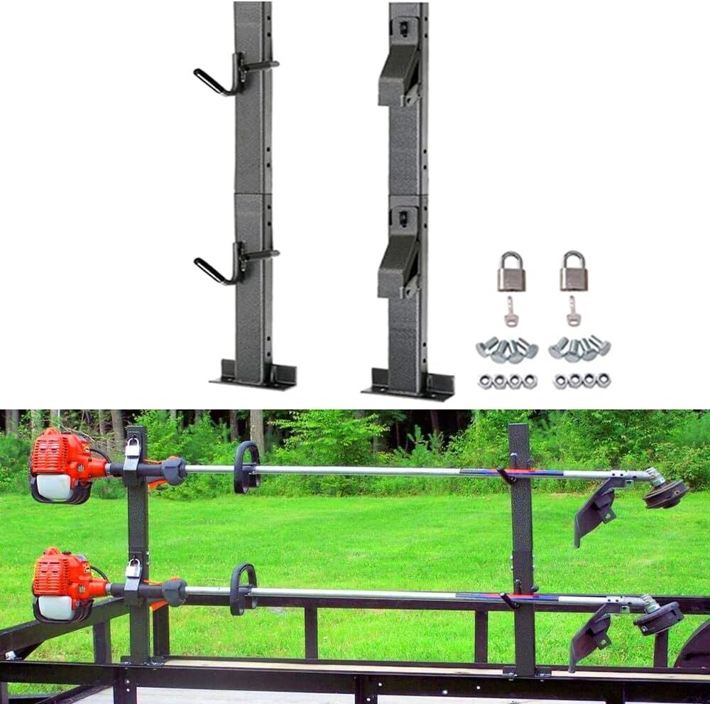 ELITEWILL 2 Place Lock Trimmer Rack Trim line Holder for Open Landscape ...