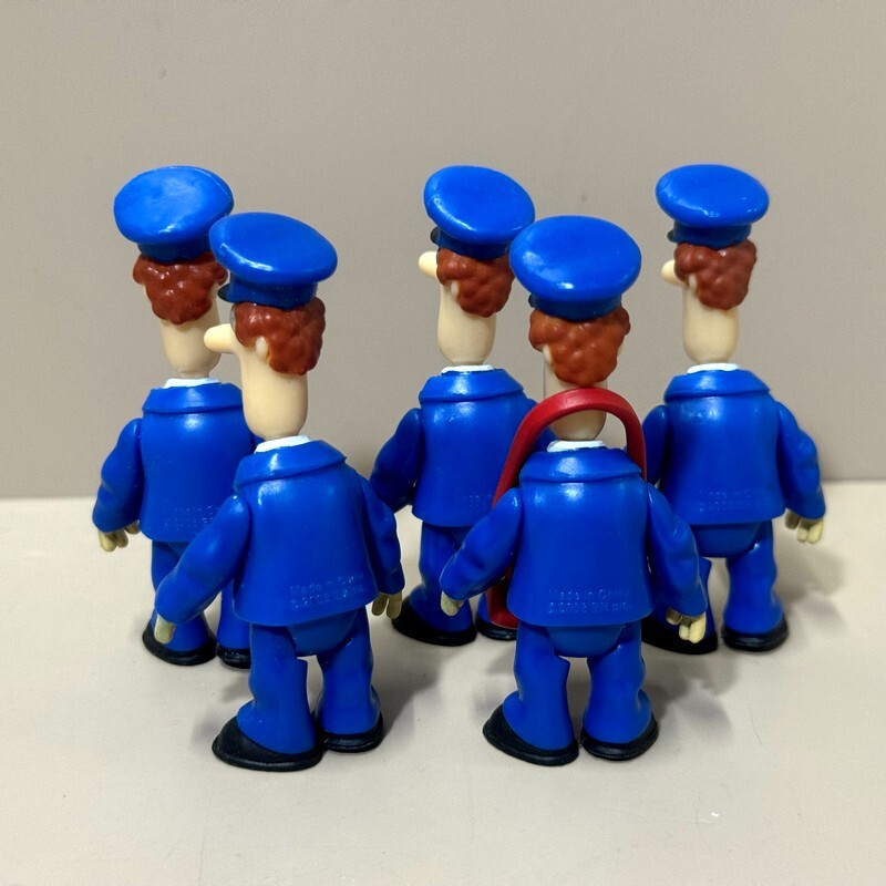5pcs Postman Pat POSTMAN PAT 2.75'' Character Options Figures Rare Kids ...