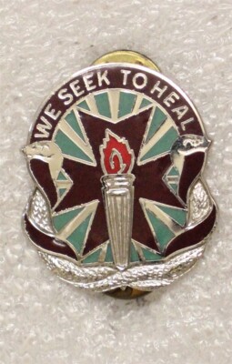 U.S. Army DI Pin: MEDDAC Fort Dix - c/b, Meyer 22M | eBay