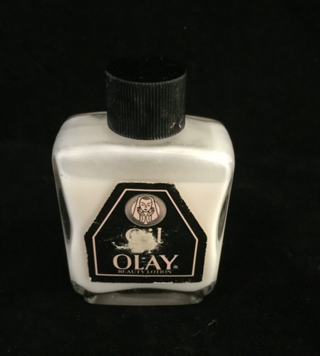Vintage Oil Of Olay Beauty Lotion Glass Bottle 2oz. 90% full | eBay