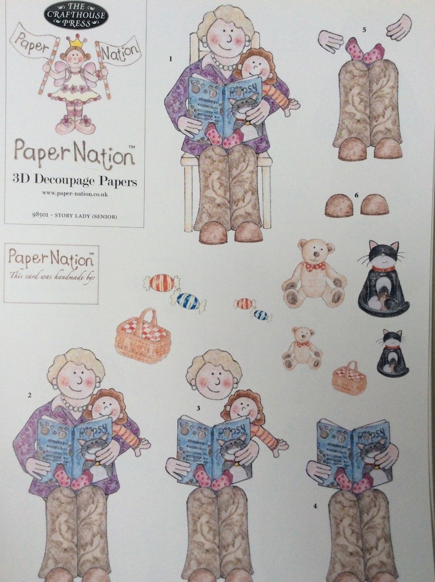 Paper Nation Decoupage Sheets - Images, Ideas & Printable References