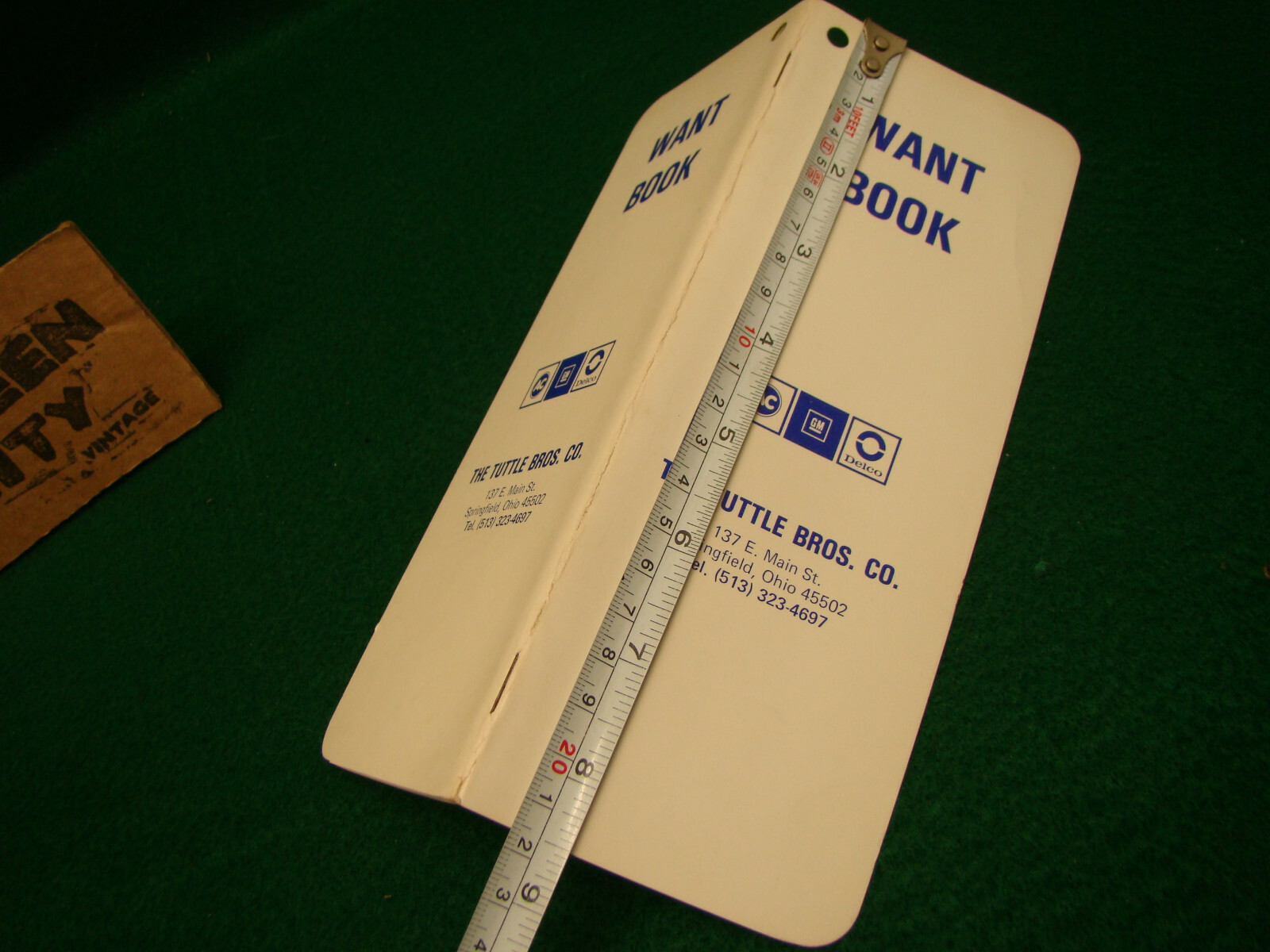 Vintage GM/AC Delco dealer parts notebook 1970s 80s Chevy C10 Camaro ...