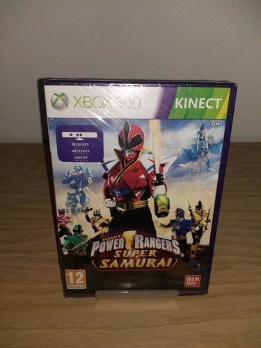 Power Rangers Super Samurai xbox 360 version FR NEUF SOUS BLISTER | eBay