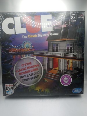 Clue Board Game The Classic Mystery Game Hasbro 2013 *** FACTORY SEALED ...