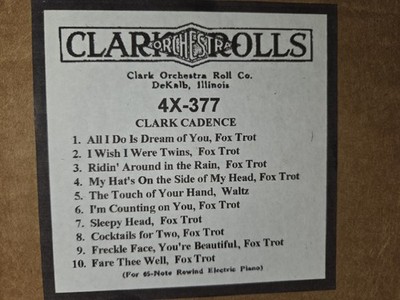 4X-Roll 4X-377 RECUT Nickelodeon Roll Clark Cadence | eBay