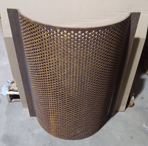 🔥1/2" Holes Granulator Metal Grinder Screen 35.5"x28.5"x10" | eBay