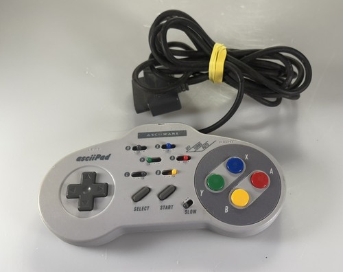 Asciiware AsciiPad Controller Model 4900 (Turbo/Slo-Mo) Super Nintendo ...