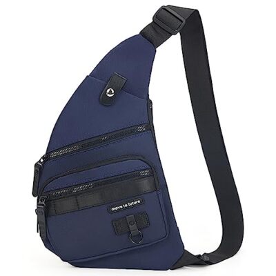 Sling Bag Antitheft Crossbody Chest Shoulder Backpack Women Men ...