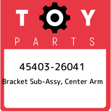 4541036040+Genuine+Toyota+Bracket+ASSY+Center+Arm+45410-36040 for sale ...