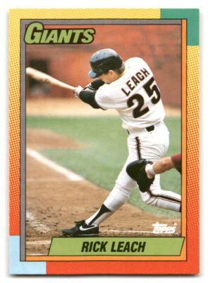 Rick Leach 1990 Topps Traded #56T San Francisco Giants BASEBALL | eBay