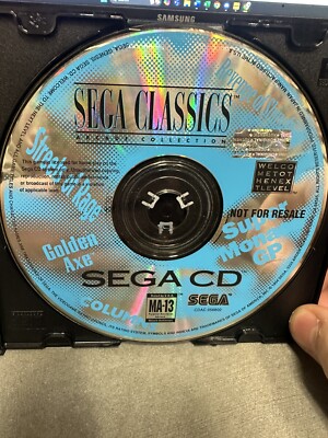 Disc only - Sega Classics: Arcade Collection (Sega CD, 1992) NFR Not ...