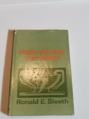 Proclaiming the Word by Ronald E. Sleeth (b8) | eBay