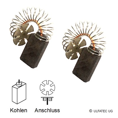 Carbon Brush Rods Grinding Coals AEG Ws 1000 -0 5/16x0 5/8x1 3/32in ...