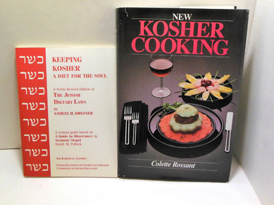 New Kosher Cooking Cookbook AND Keeping Kosher a Diet For The Soul ...