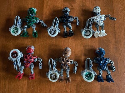 LEGO BIONICLE 8607 8608 8609 8610 8611 8612 NUHRII VHISOLA TEHUTTI ...