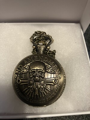 Second Amendment Pocket Watch/necklace | eBay