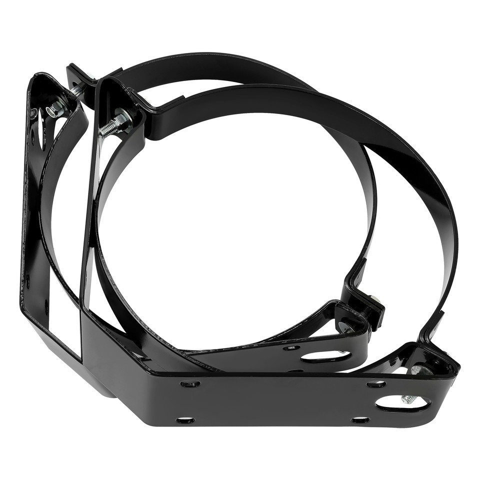 For 100LB Propane Fuel Tank Bracket Straps Heavy Duty Weld Bolt On Lpg ...