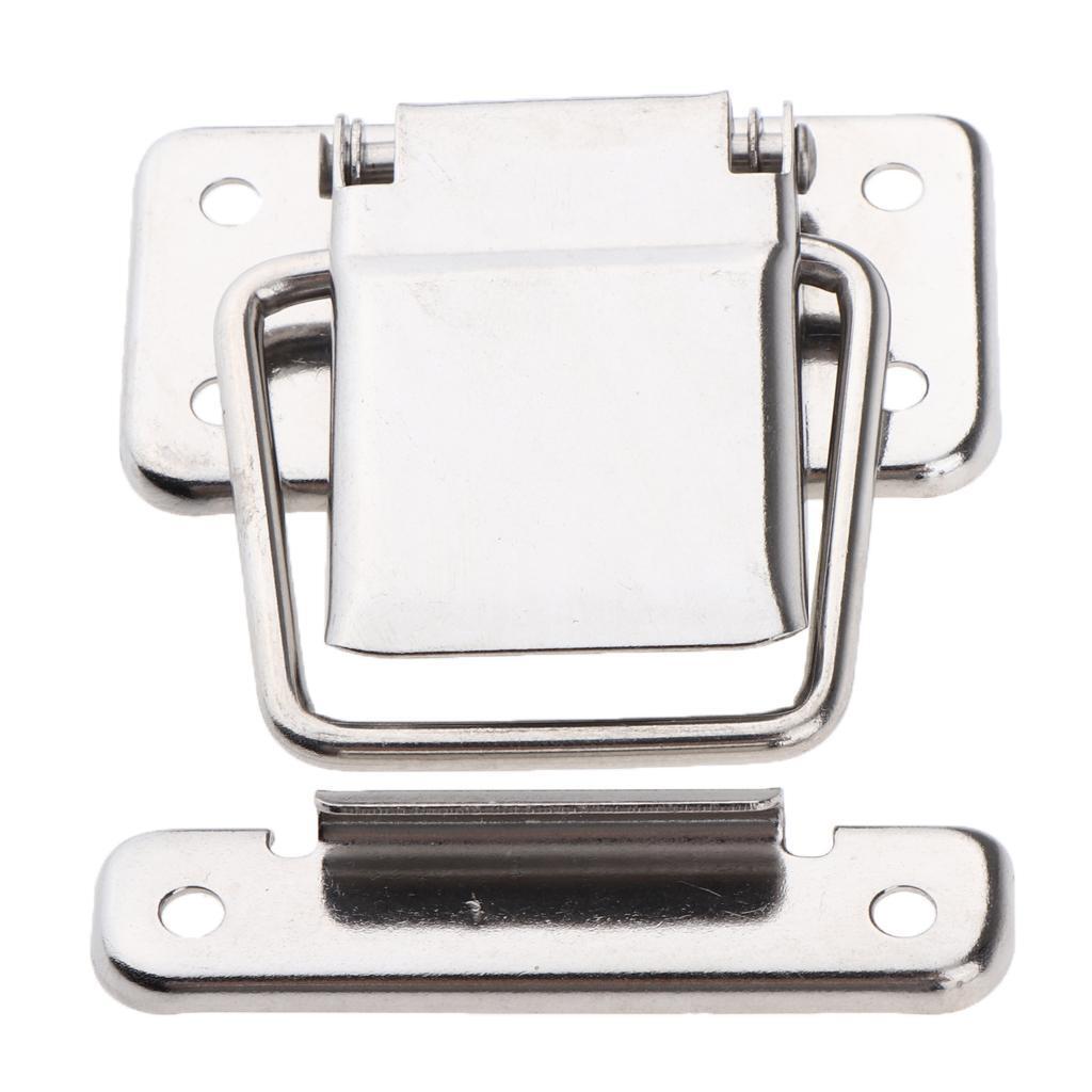 Stainless Steel Metal Spring Loaded Latches Toggle Hasp Boat Hardware ...