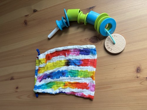 Lovevery Adventurer Play Kit Threadable Bead Kit Toy With Organic Cotton Bag | eBay