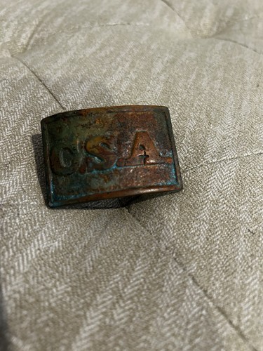 Civil War Confederate CSA Belt Buckle | eBay