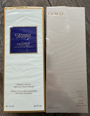 Premier Prestige Gold Wrinkle Attack Cream and Instant Lift New Sealed ...