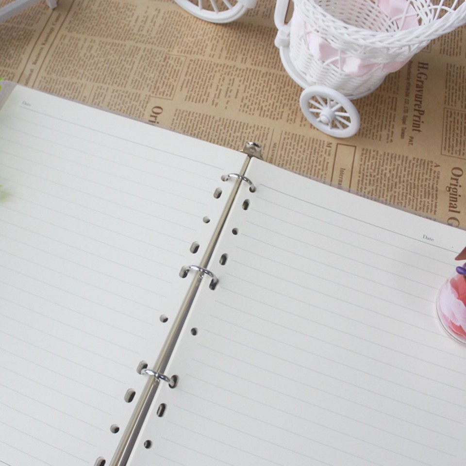 Frosted Binder Paper Organizer Folder Hanging File Folders for Office ...