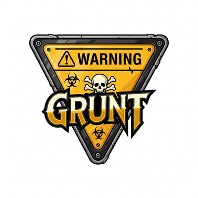 Grunt Infantry Decal - 0311 11B Grunt Decal - 4" Military Veteran Decal ...