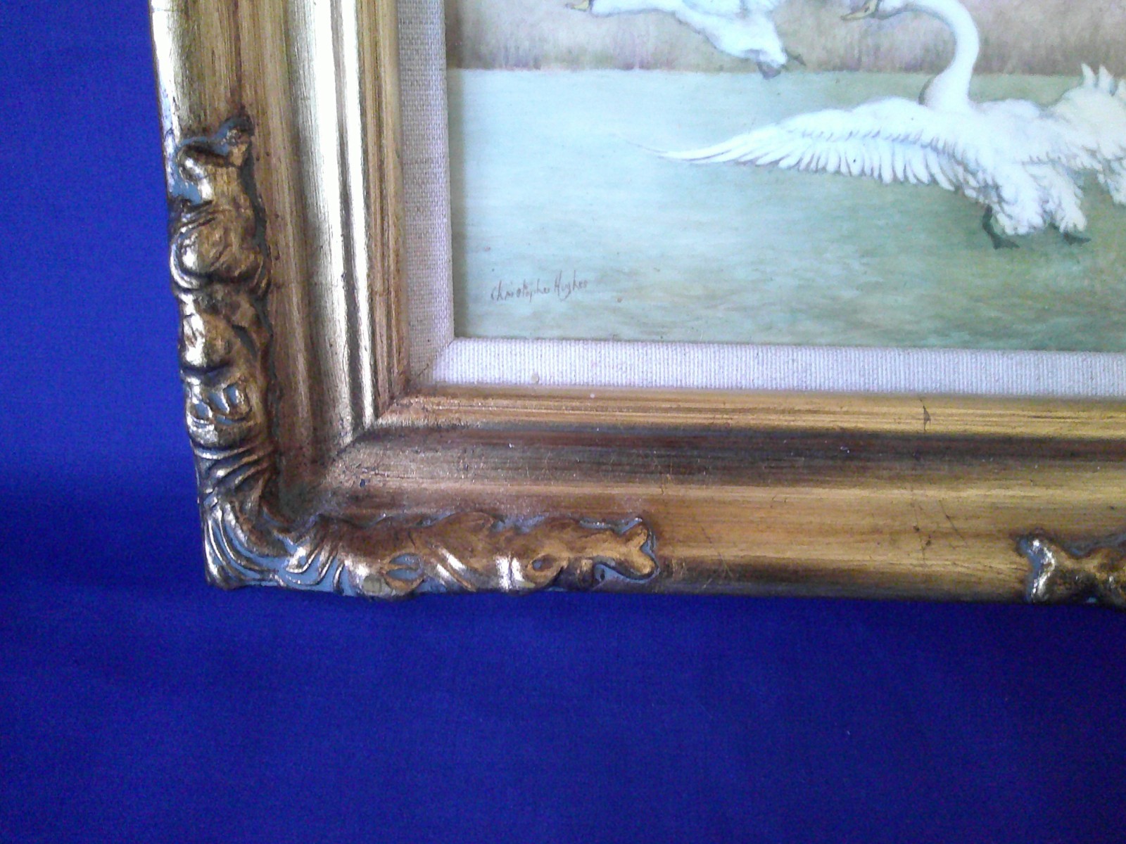 Royal Worcester Artist Christopher Hughes Handpainted China Plaque ...